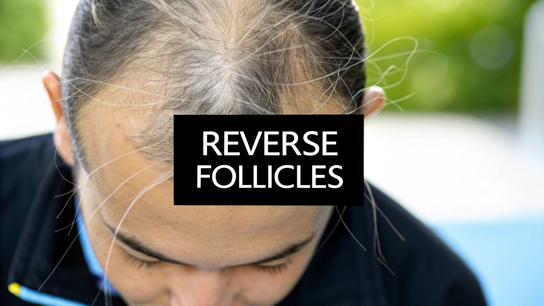 Reversing Miniaturized Hair Follicles – PRP For Hairloss
